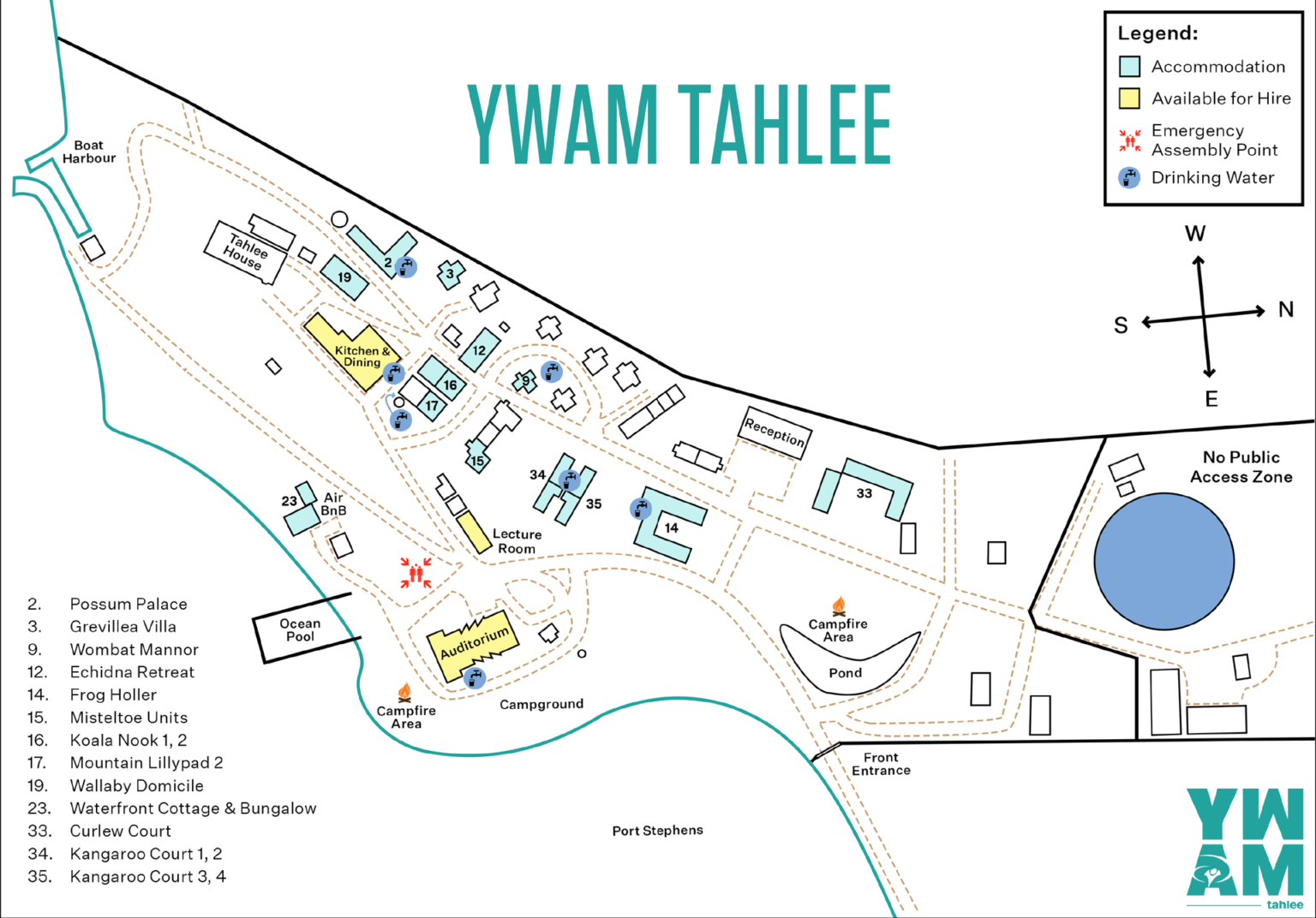 Accommodation | YWAM Tahlee